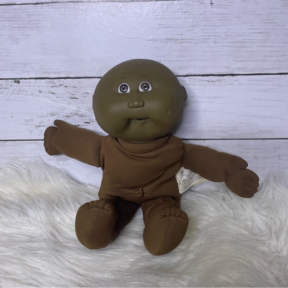 cabbage patch kids | Toys | Vintage Cabbage Patch Kids Baby Bald Dark ...